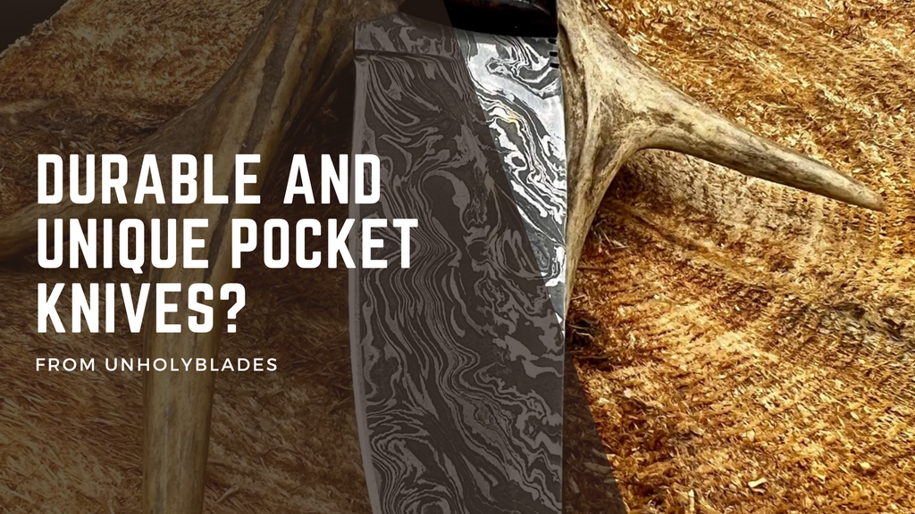 6 Coolest Unique Pocket Knives from Unholy Blades