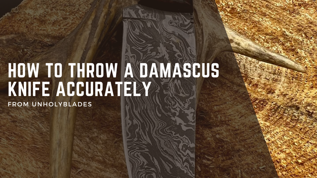 How to Throw a Damascus Knife Accurately: Tips & Techniques